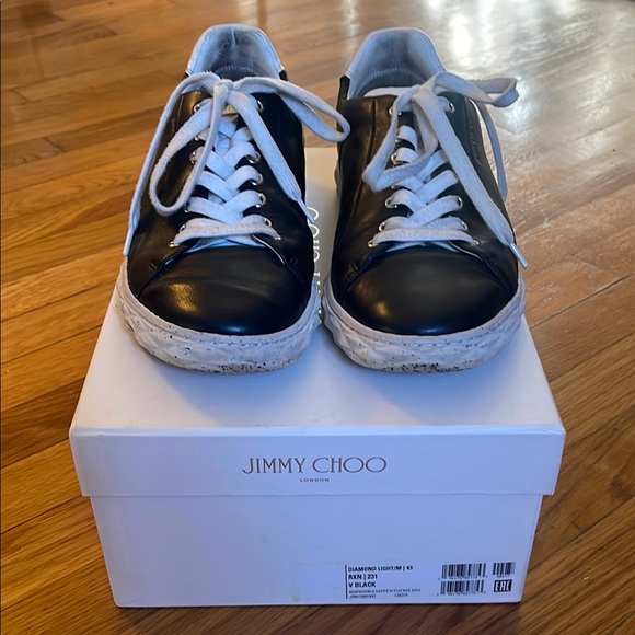 Jimmy Choo | Shoes | Mens Jimmy Choo Black Sneakers Size 43 | Poshmark